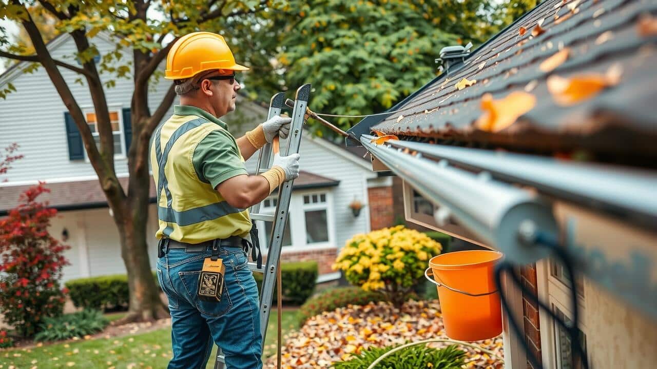 Gutter cleaning service - Clean Air Austin Pro