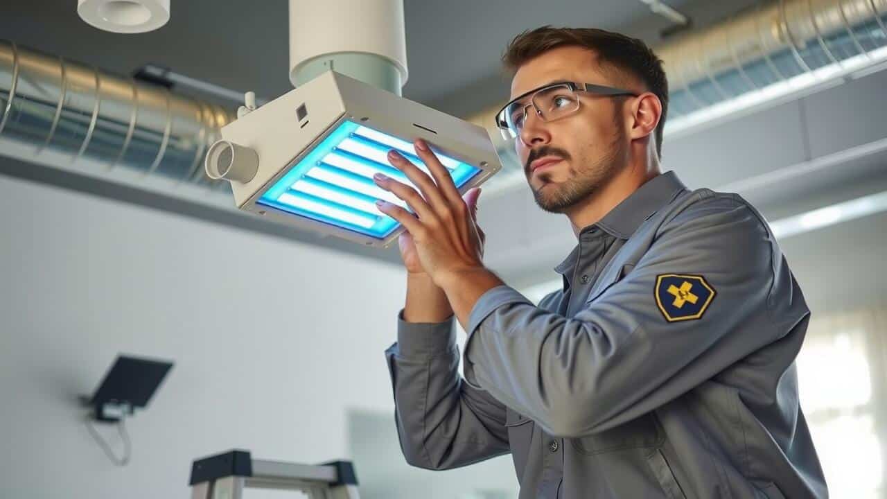 UV Light Installation - Clean Air Austin Pro